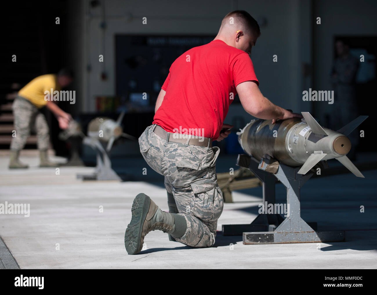 U.S. Air Force Senior Airman Joseph David, Wisconsin Air National Guard ...