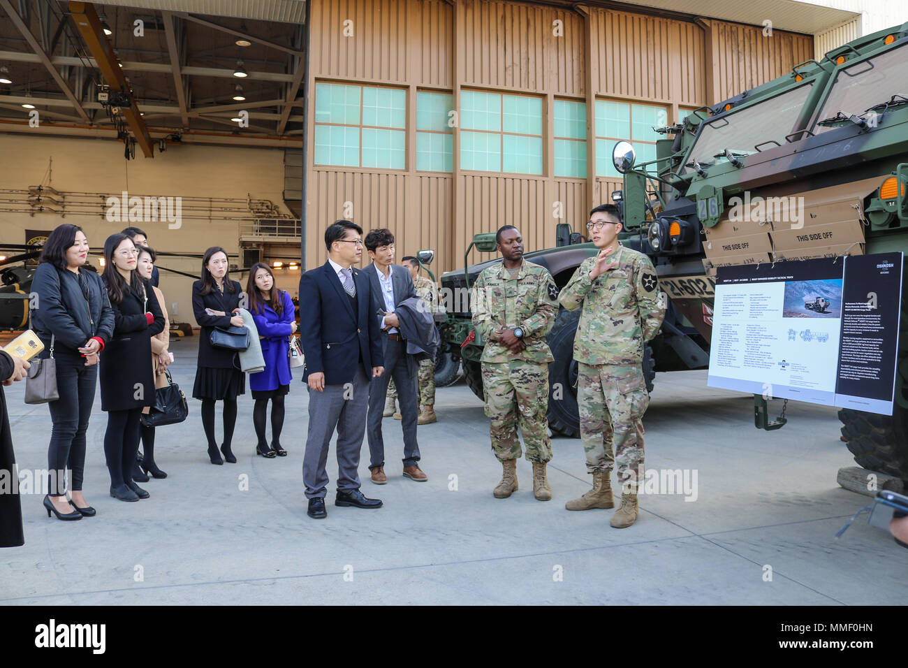 Soldiers from 2nd Combat Aviation Brigade, 2nd Infantry Division, ROK ...