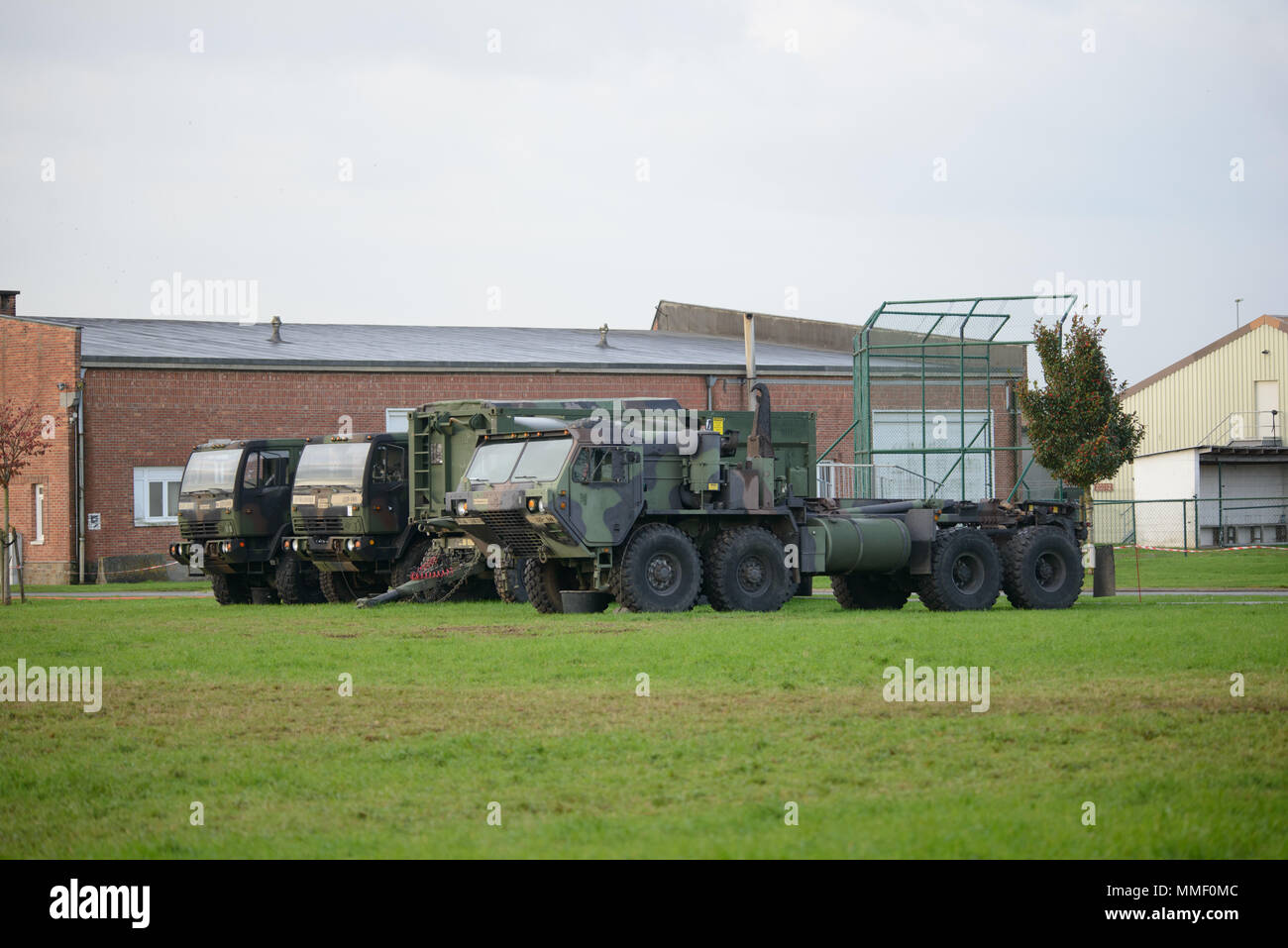 U.S. Army heavy vehicles used by the Soldiers with the 129th Combat ...