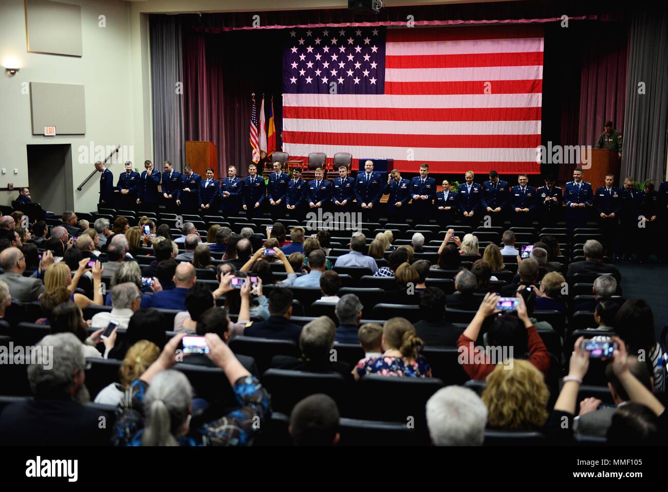 Graduates of Specialized Undergraduate Pilot Training Class 18-01 break ...