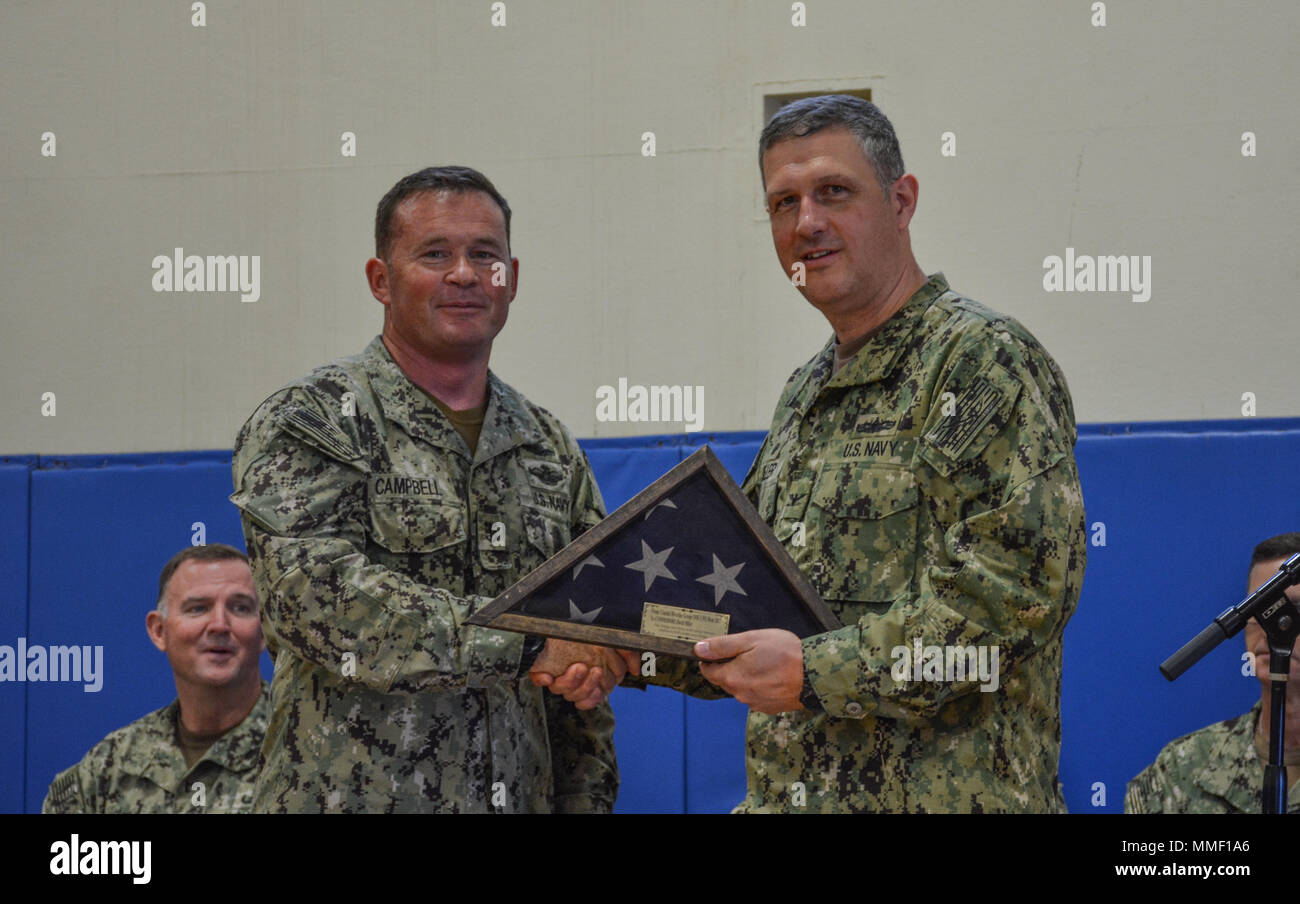 SAN CLEMENTE ISLAND, Calif. (October 18, 2017) Capt. David Miller ...