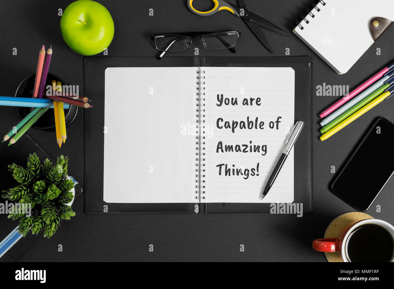 Inspirational motivational quote on hi-res stock photography and images ...