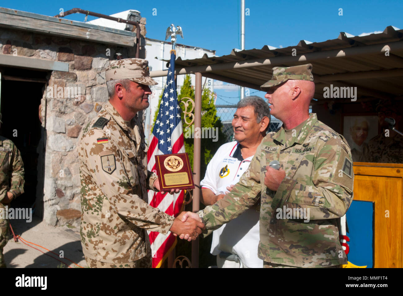 Master Sgt. Soren Wiebe, the noncommissioned in charge of the ...