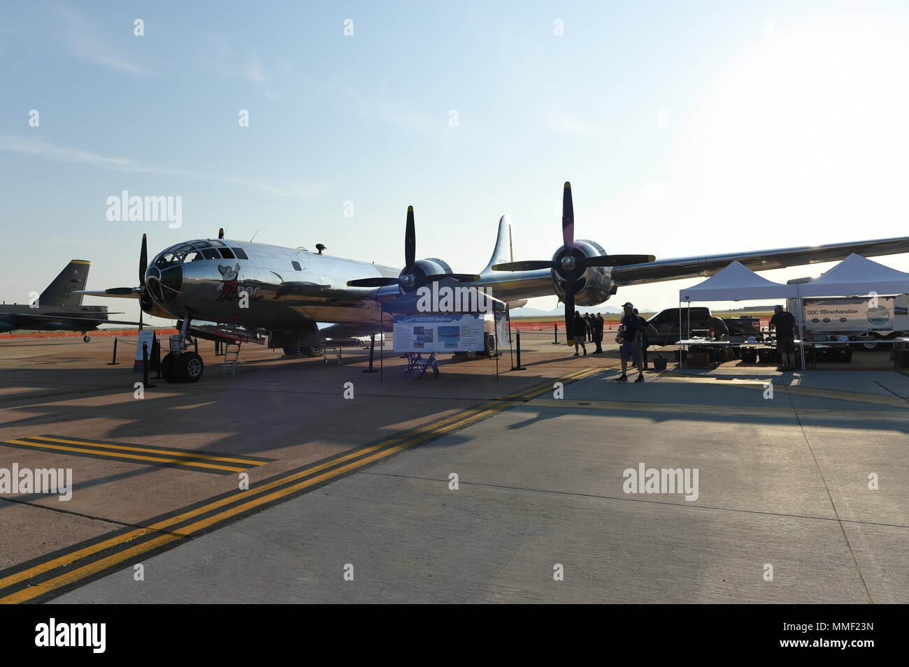 The Doc flight crew pose for a photo with U.S. Air Force Brig. Gen ...