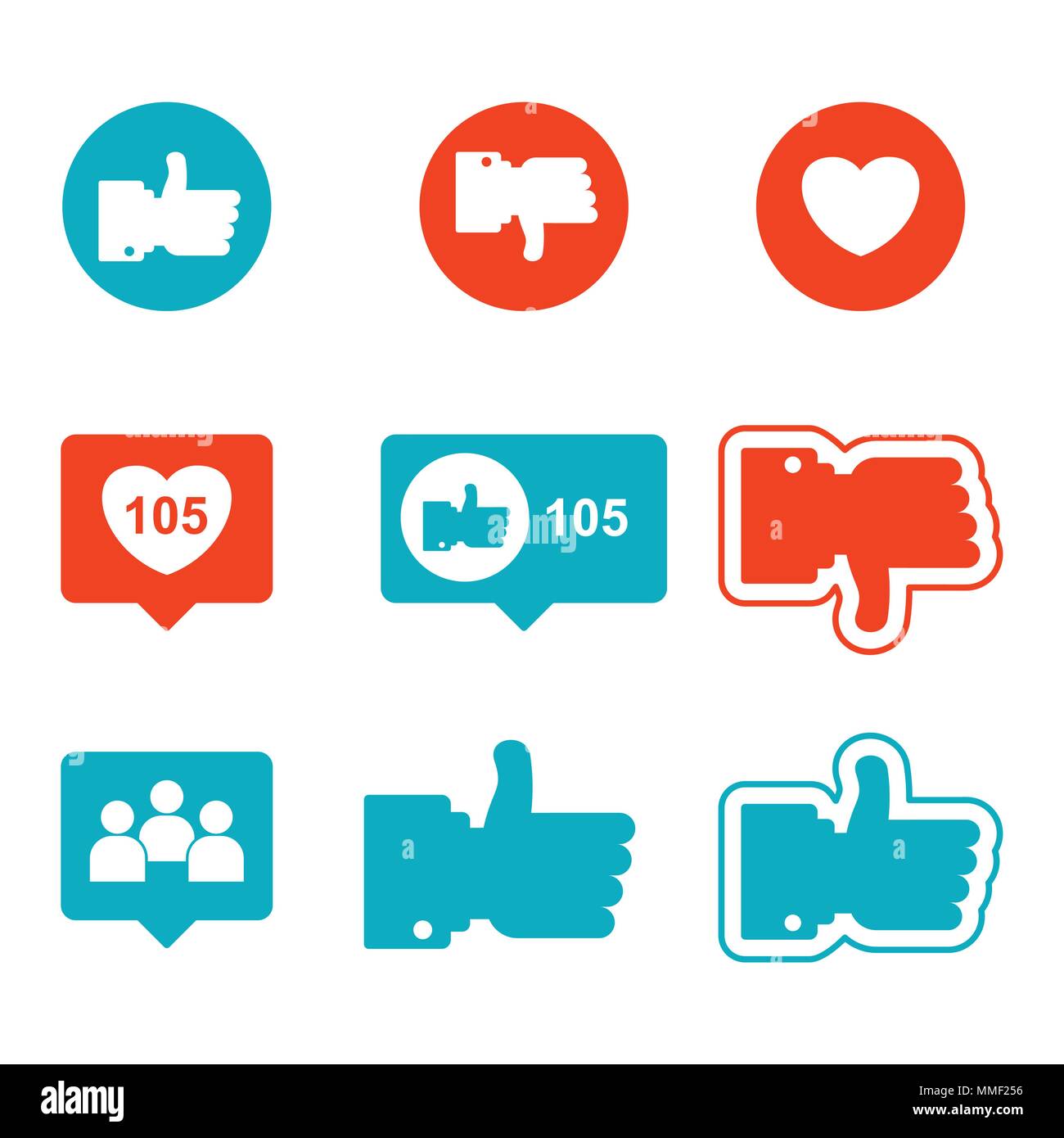 thumbs up vector sign Stock Vector Image & Art - Alamy