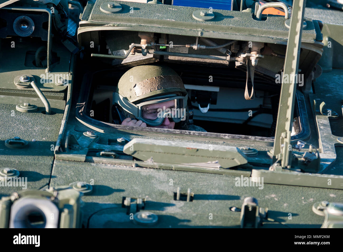 A Soldier assigned to the Army Reserve's 300th Chemical Company out of ...
