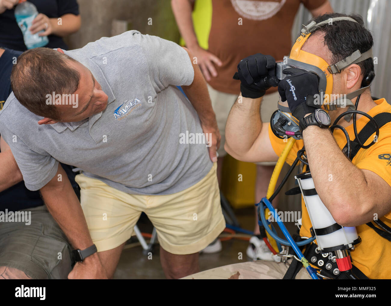 Naval Surface Warfare Center Panama City Division engineer Richard ...