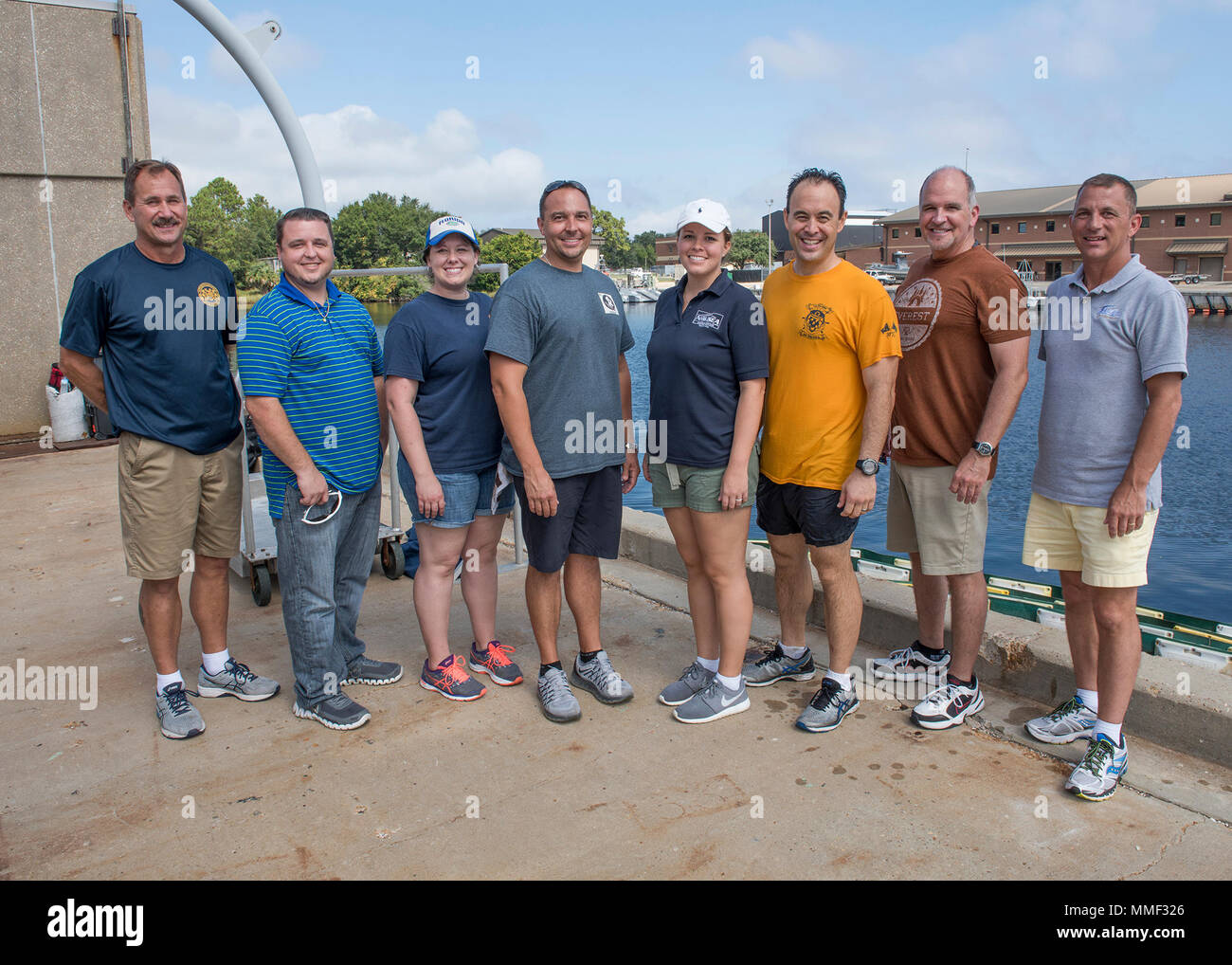The Diver Augmented Vision Display in-water test collaboration team ...