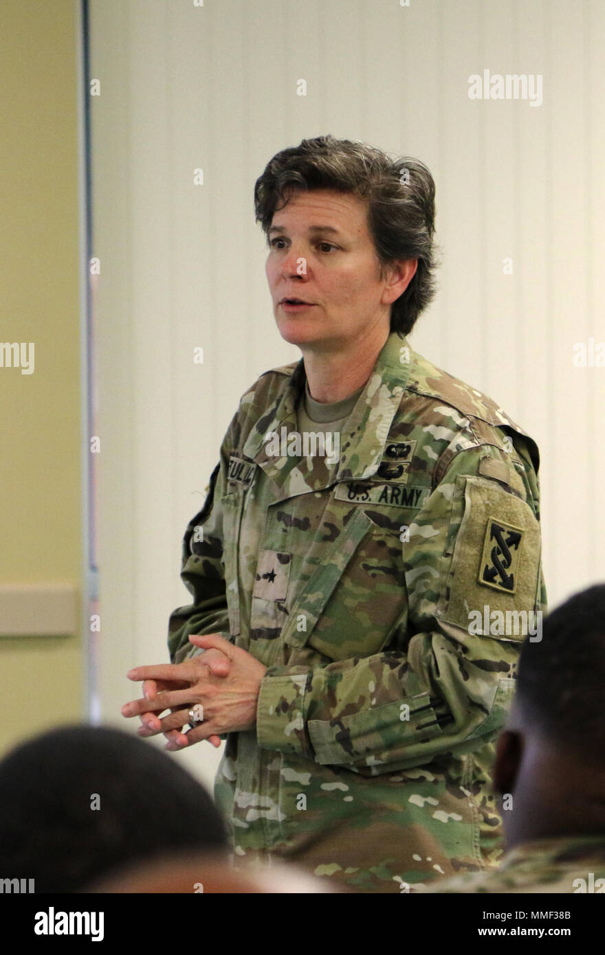 U.S. Army Brig. Gen. Deborah L. Kotulich, commander of the 143rd ...