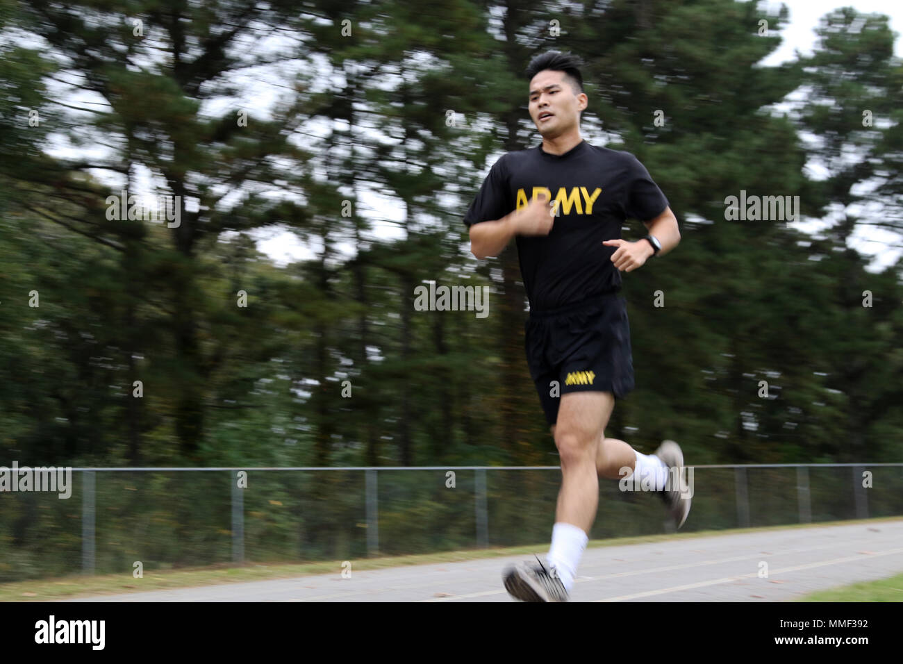 U.S. Army 1st Lt. Eric H. Hong of Atlanta, personnel strength manager ...