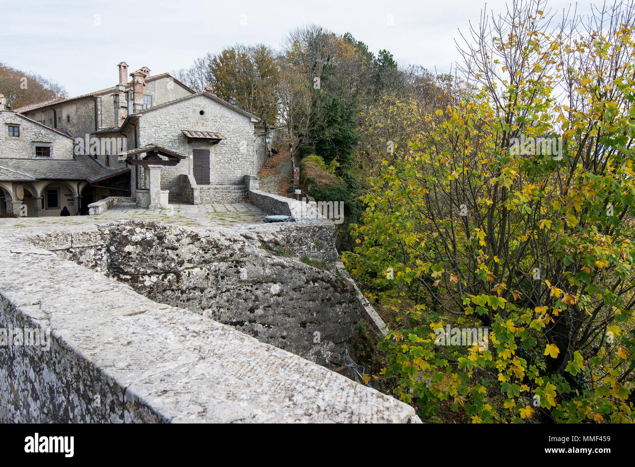 La verna famous franciscan monastery hi-res stock photography and ...