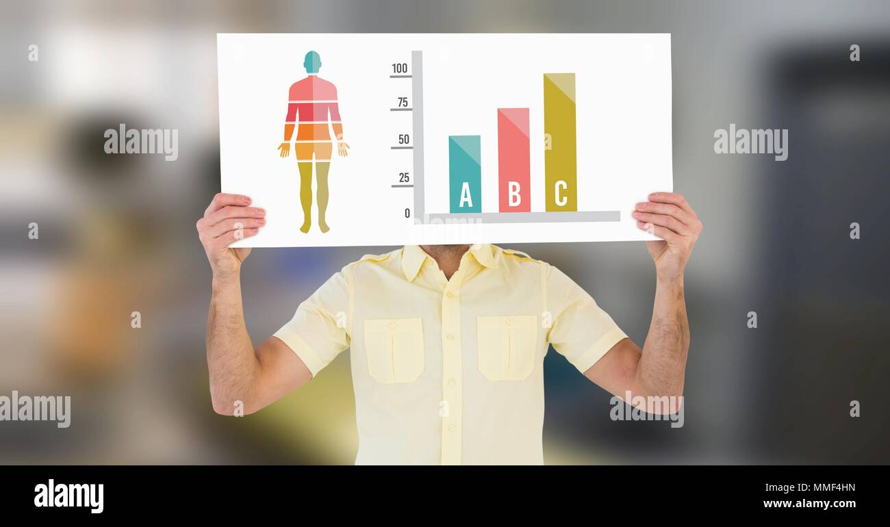 Man body chart hi-res stock photography and images - Alamy
