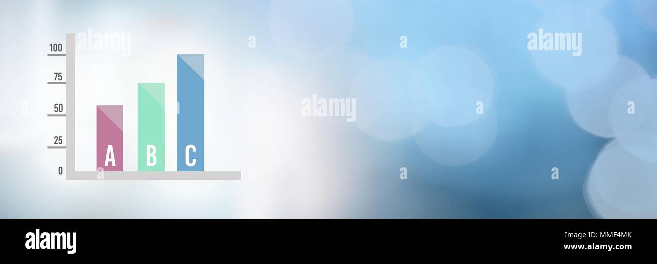 Statistic bar charts and transition Stock Photo - Alamy