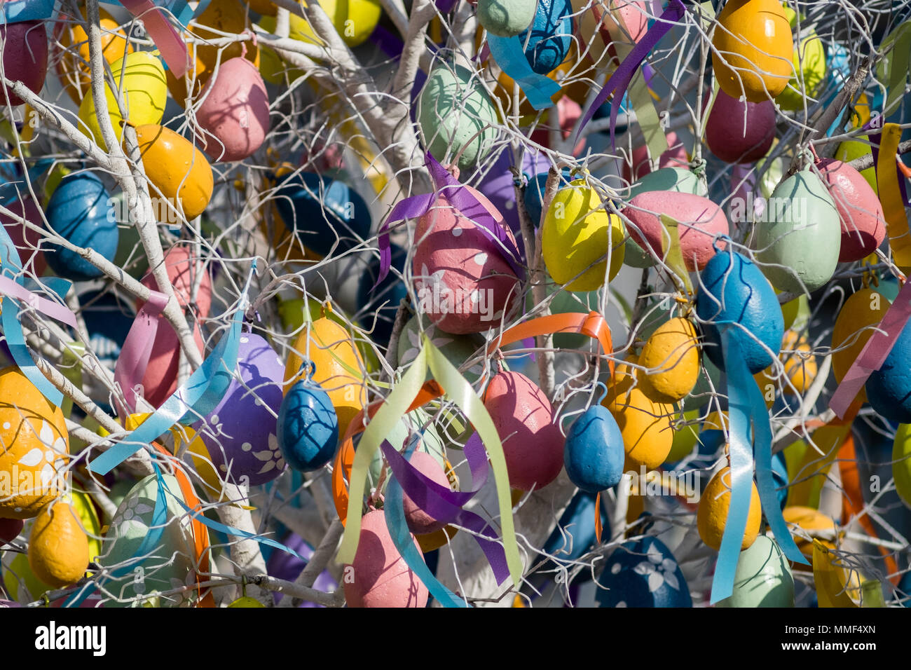 Easter egg tree germany hi-res stock photography and images - Alamy