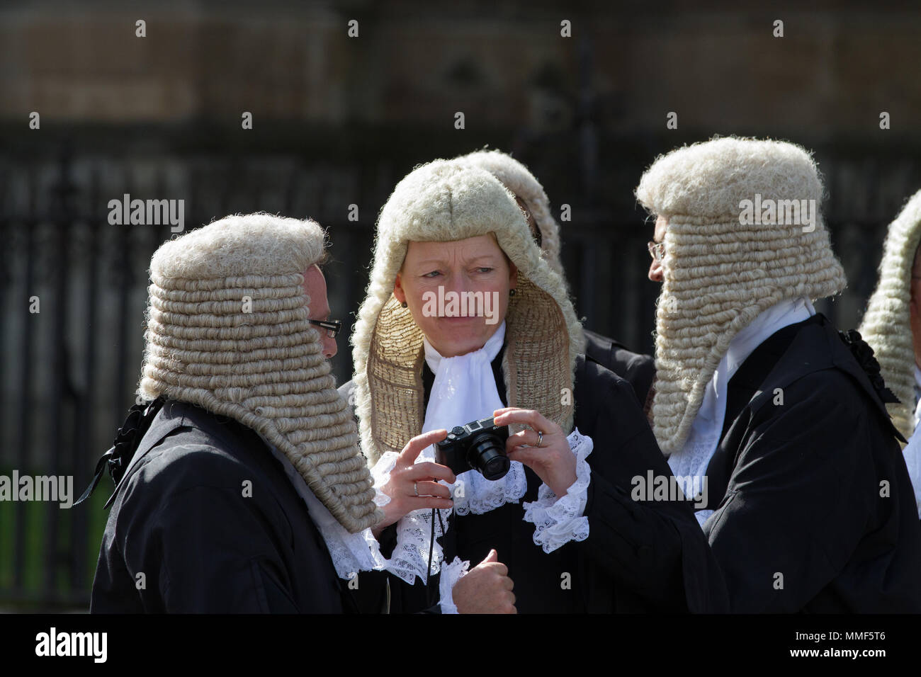 Judiciary wig uk hi-res stock photography and images - Alamy