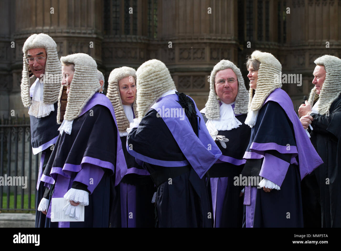 Female and male judges of the court hi-res stock photography and images ...
