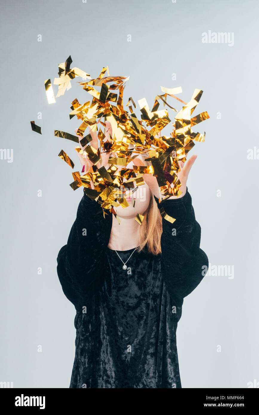 Throwing up holiday hi-res stock photography and images - Alamy