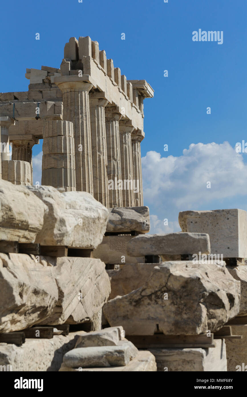 The Parthenon at the Acropolis in Athens, Greece Stock Photo - Alamy