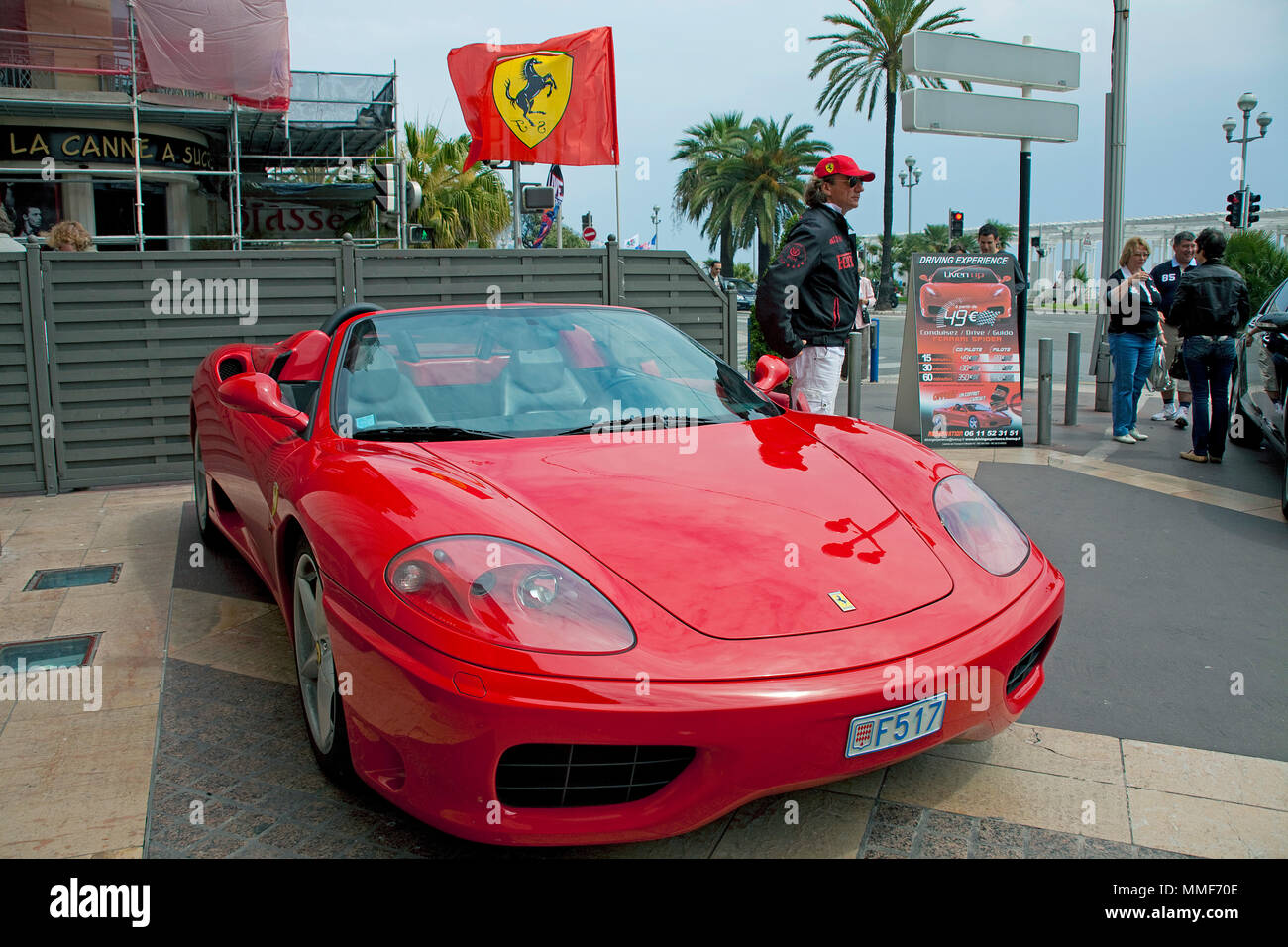 Rent a Ferrari, Hotel Hyatt Regency Nice, Palais de la Méditerranée ...