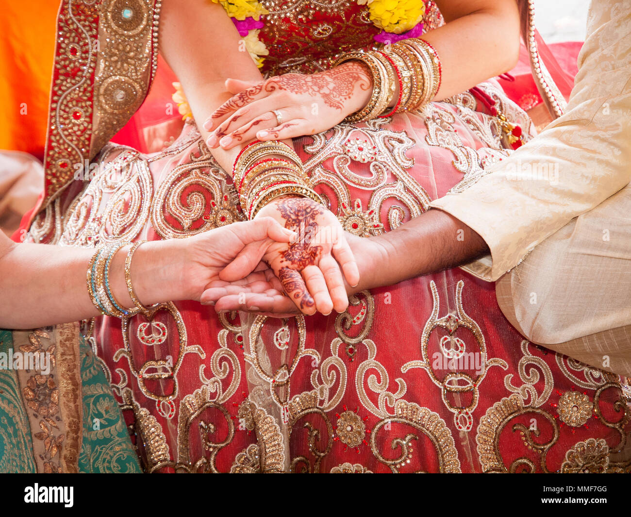 Bride groom during muslim wedding hi-res stock photography and images ...