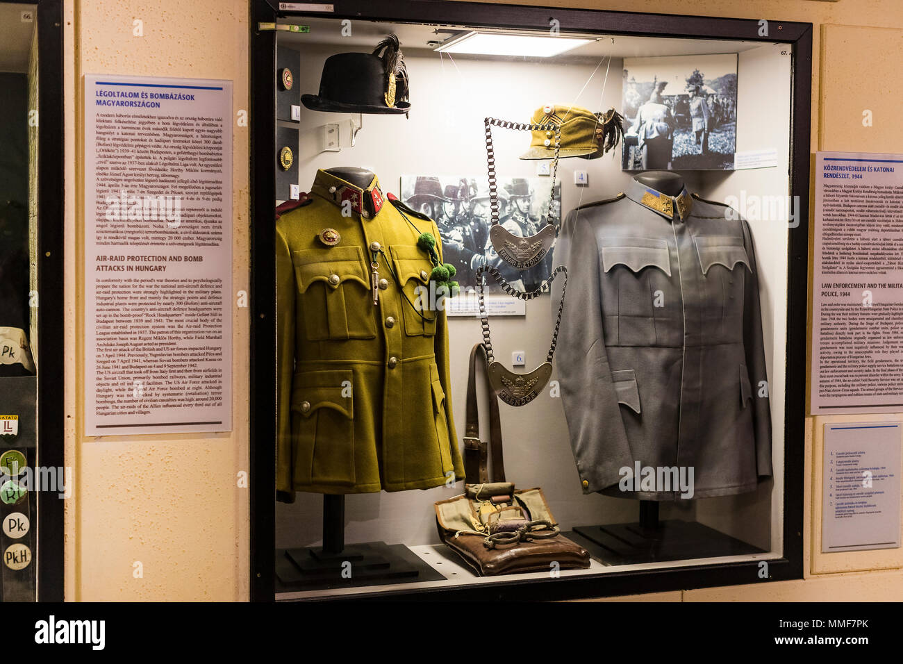BUDAPEST, HUNGARY - 22 AUGUST 2017: Museum of the history of the ...