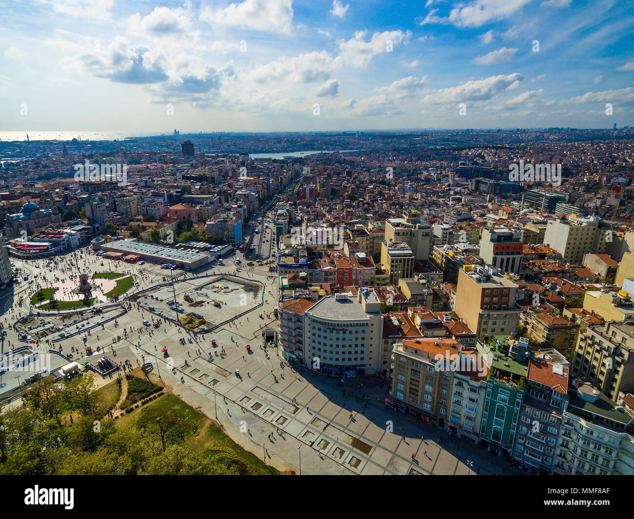 Panoramic birds eye view istanbul hi-res stock photography and images ...