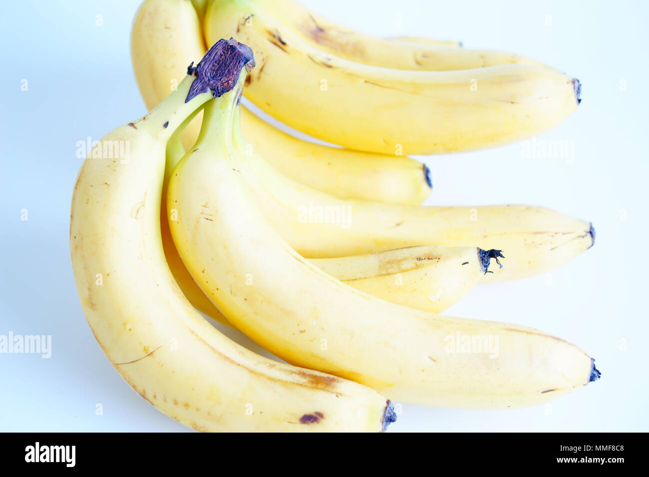 The fresh ecological yellow bananas Stock Photo - Alamy