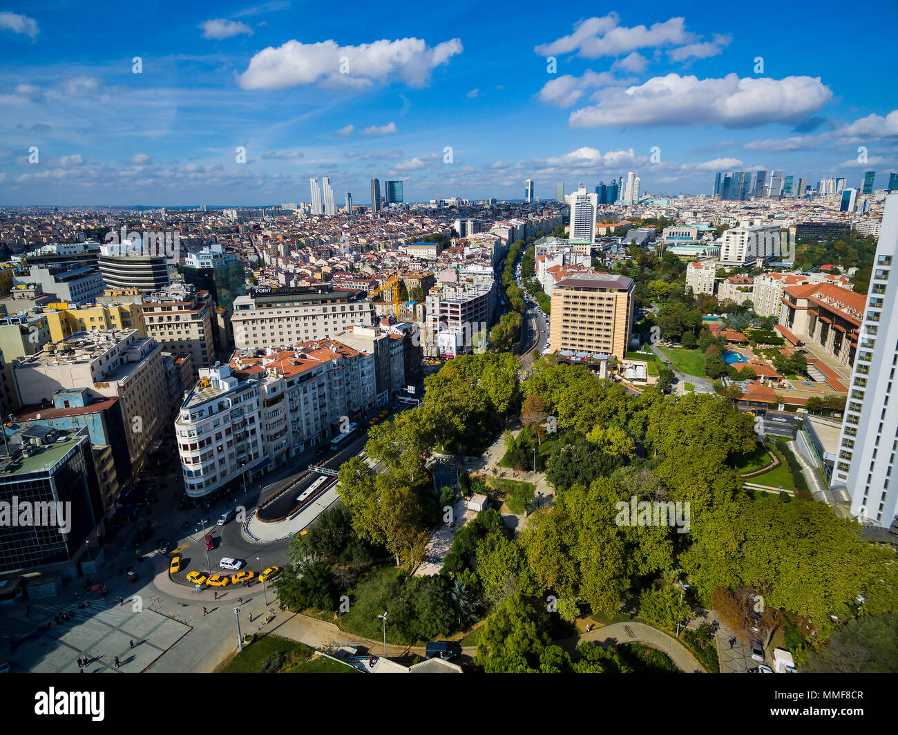 Panoramic birds eye view istanbul hi-res stock photography and images ...