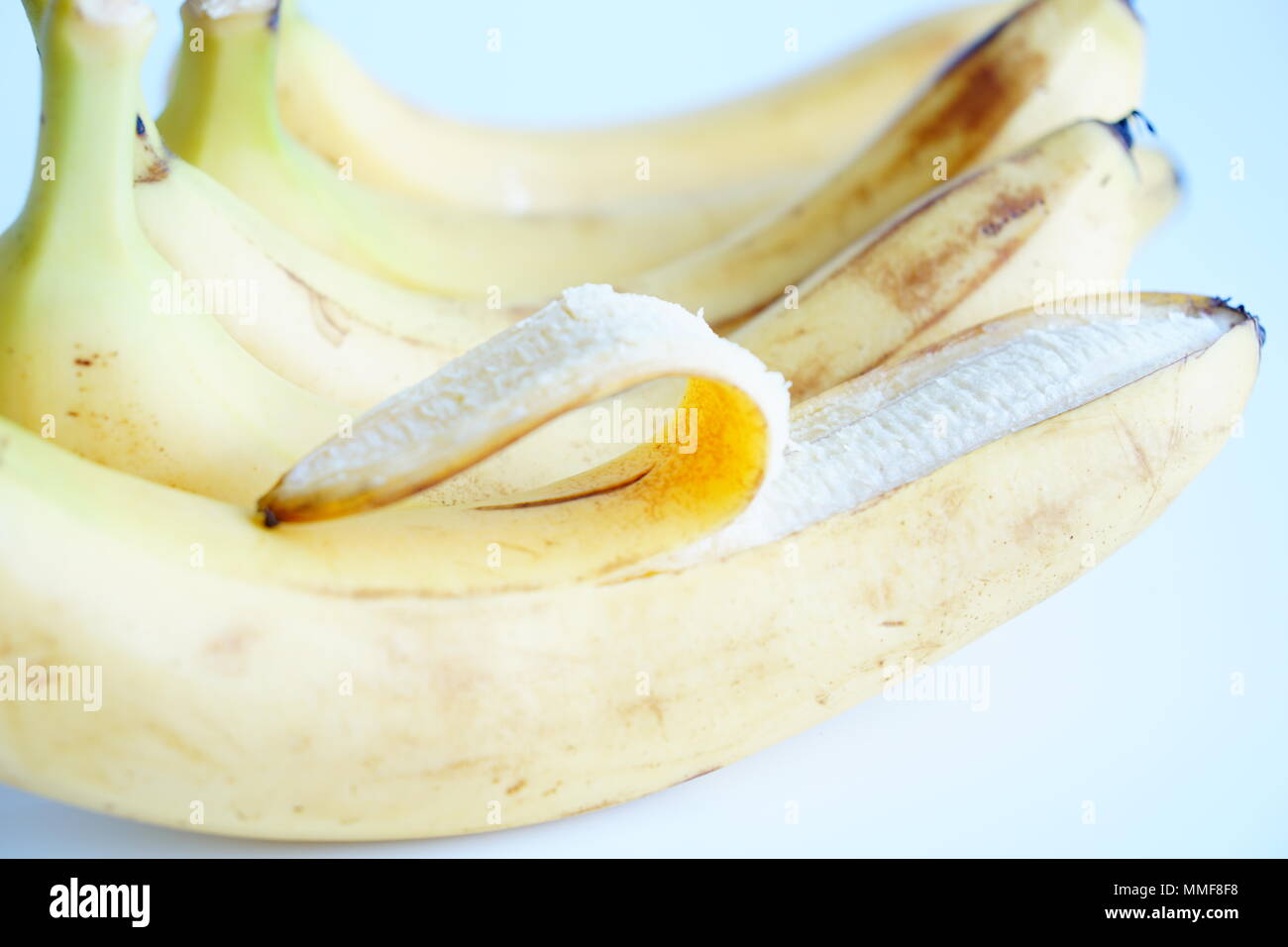 The fresh ecological yellow bananas Stock Photo - Alamy