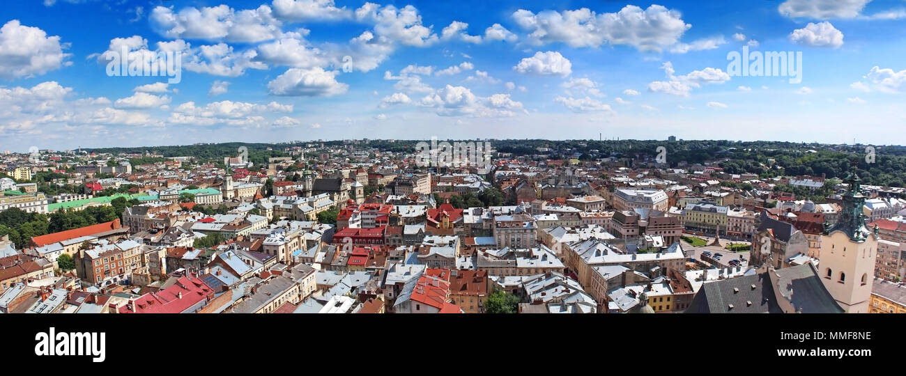Panorama photo lviv city hi-res stock photography and images - Alamy