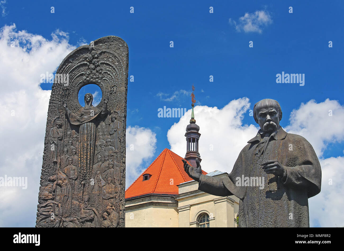Sculpture monument shevchenko hi-res stock photography and images - Alamy
