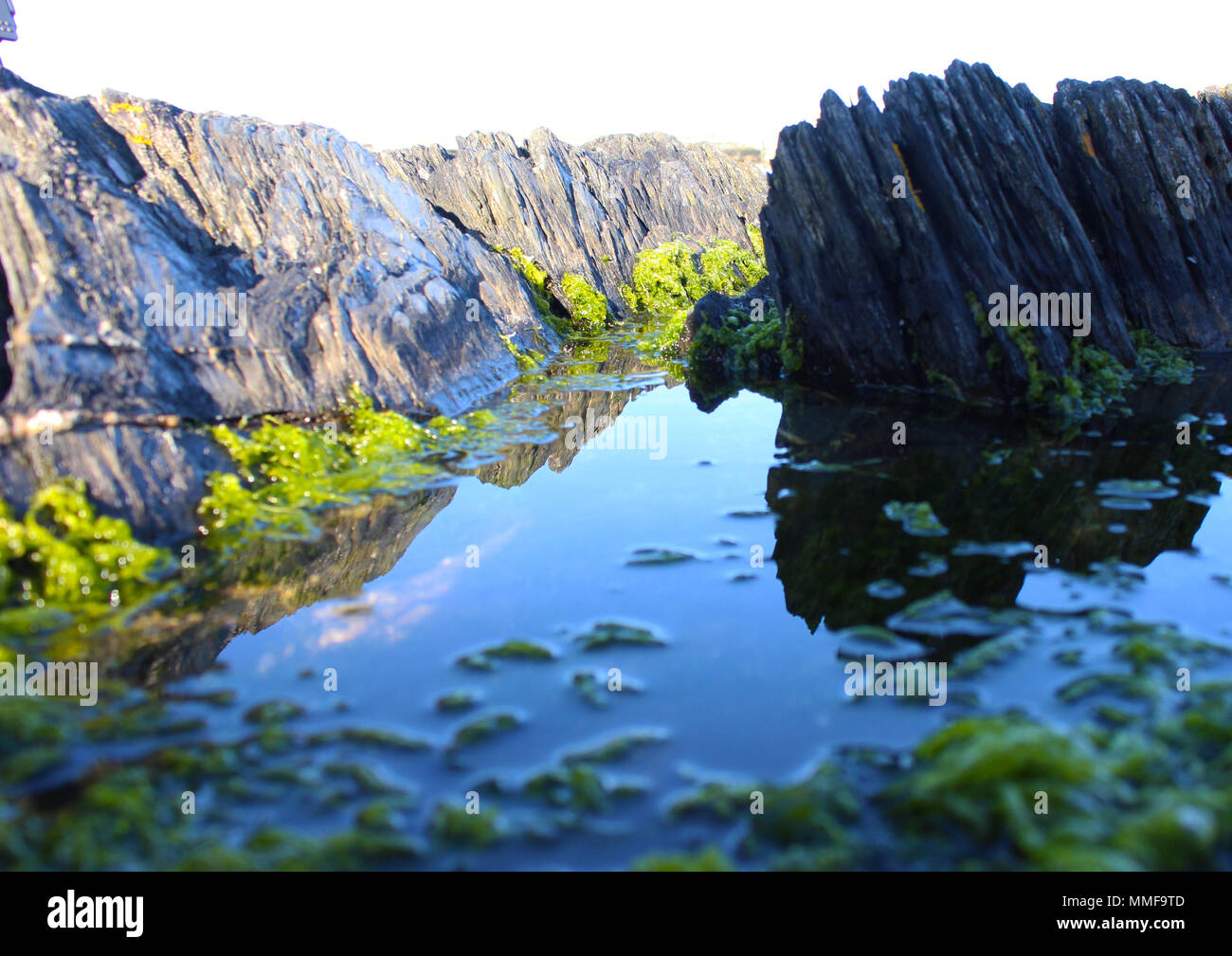 Rock Pool Or Cliffs Stock Photo - Alamy