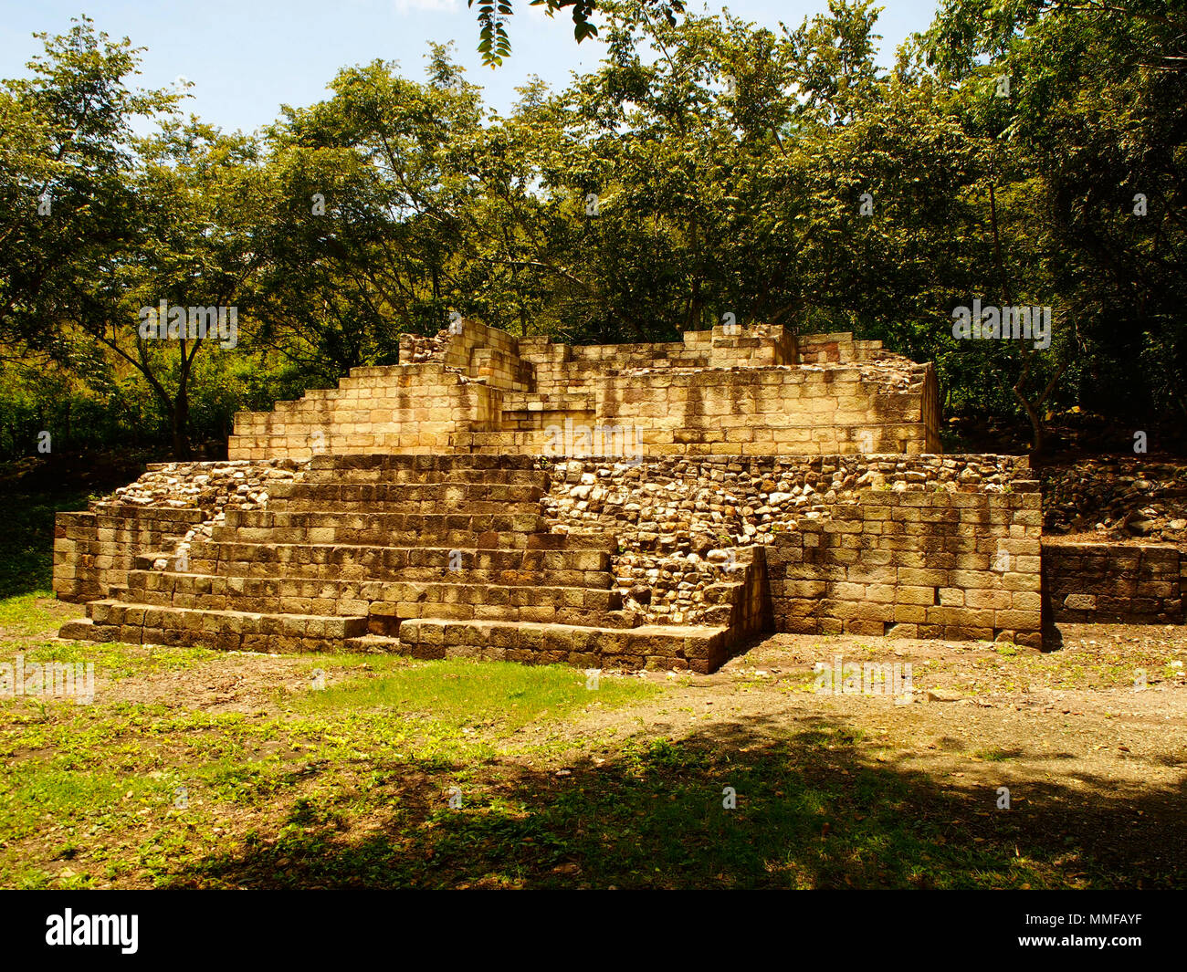 Archeological site Copan in Honduras Stock Photo - Alamy