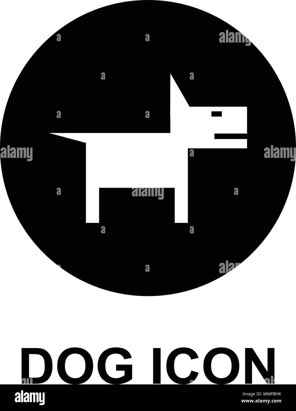 Dog logo design, vector icons Stock Vector Image & Art - Alamy