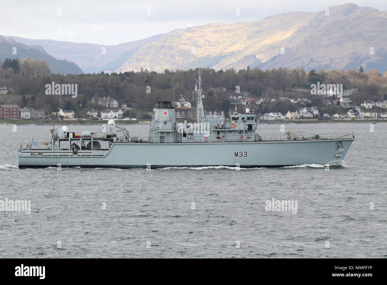 Hms brocklesby m33 hi-res stock photography and images - Alamy