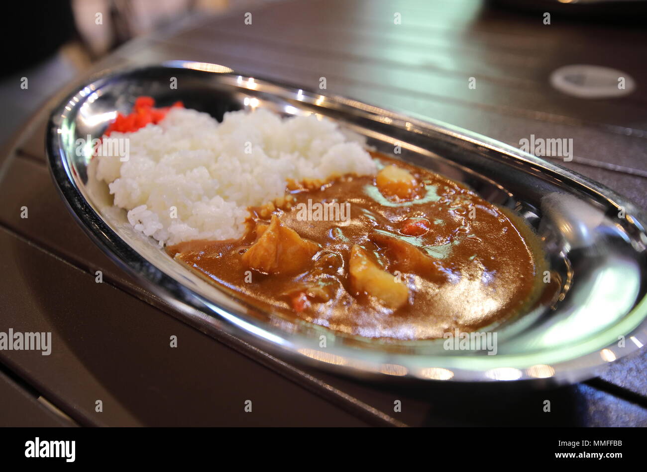 Japanese food curry rice Japan Stock Photo - Alamy