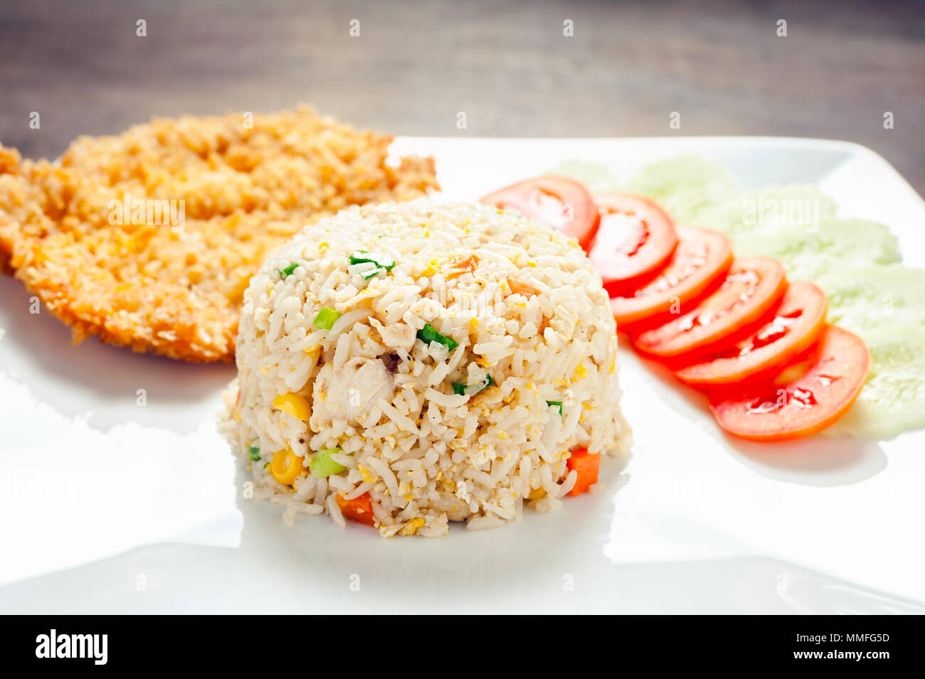 Chicken Fried Rice Plate