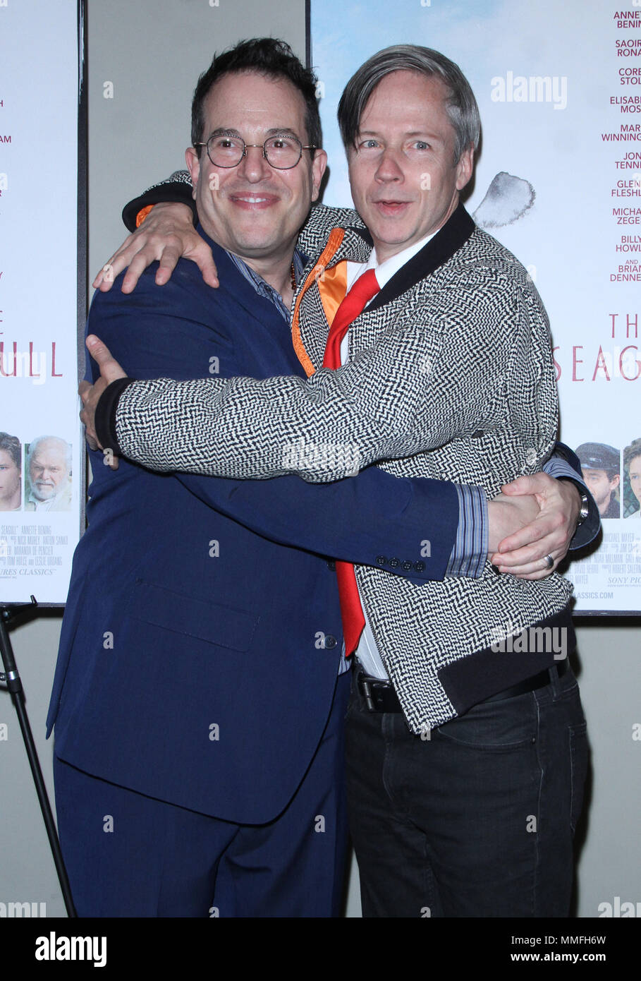 NEW YORK, NY May 10, 2018: Michael Mayer, James Cameron Mitchell attend ...
