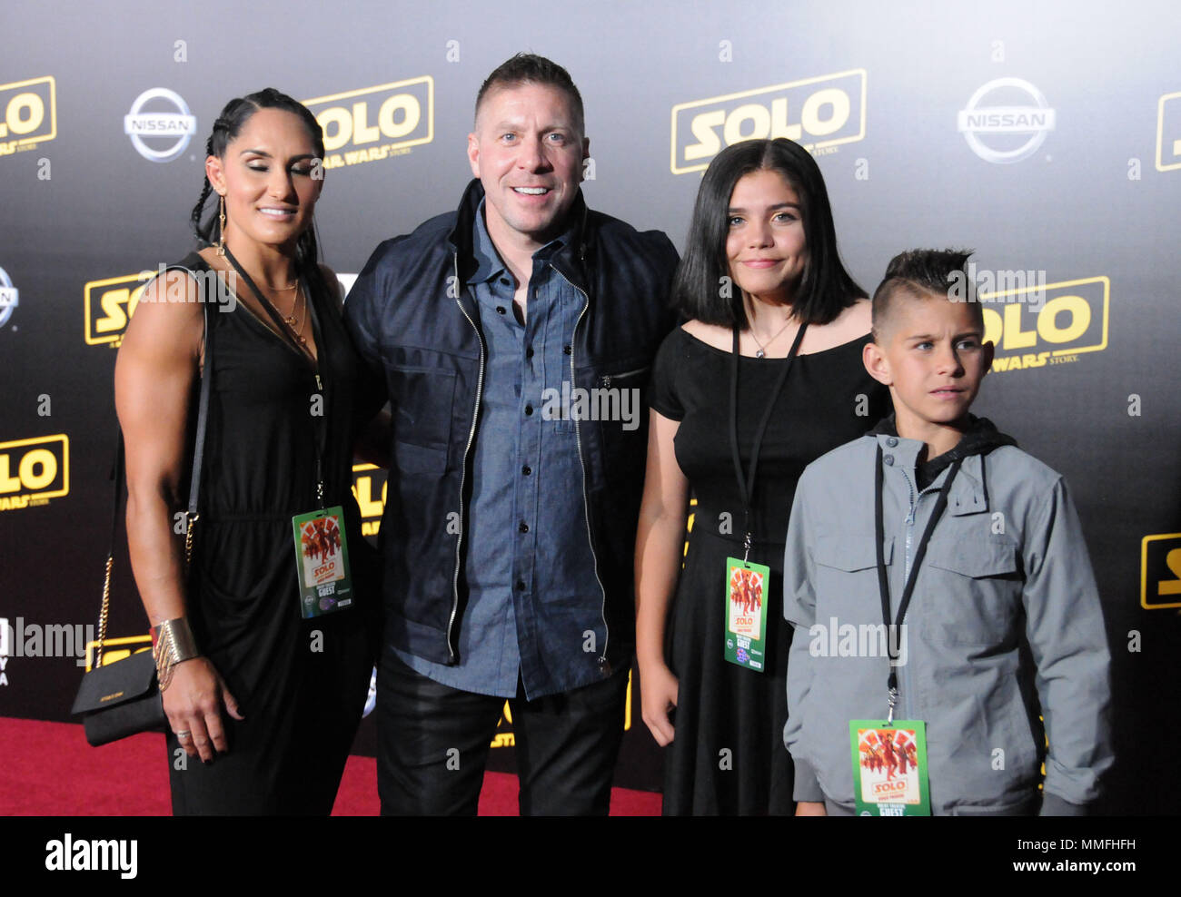 Hollywood, California, USA. 10th May, 2018. Actor Ray Park and family ...