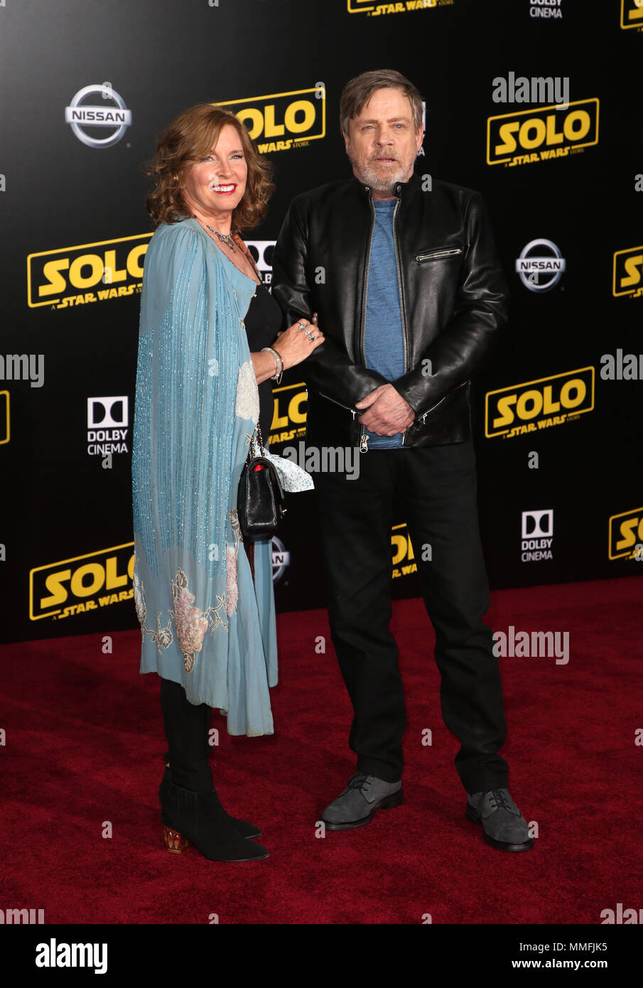 HOLLYWOOD, CA - MAY 10: Marilou York, Mark Hamill, at Solo: A Star Wars ...