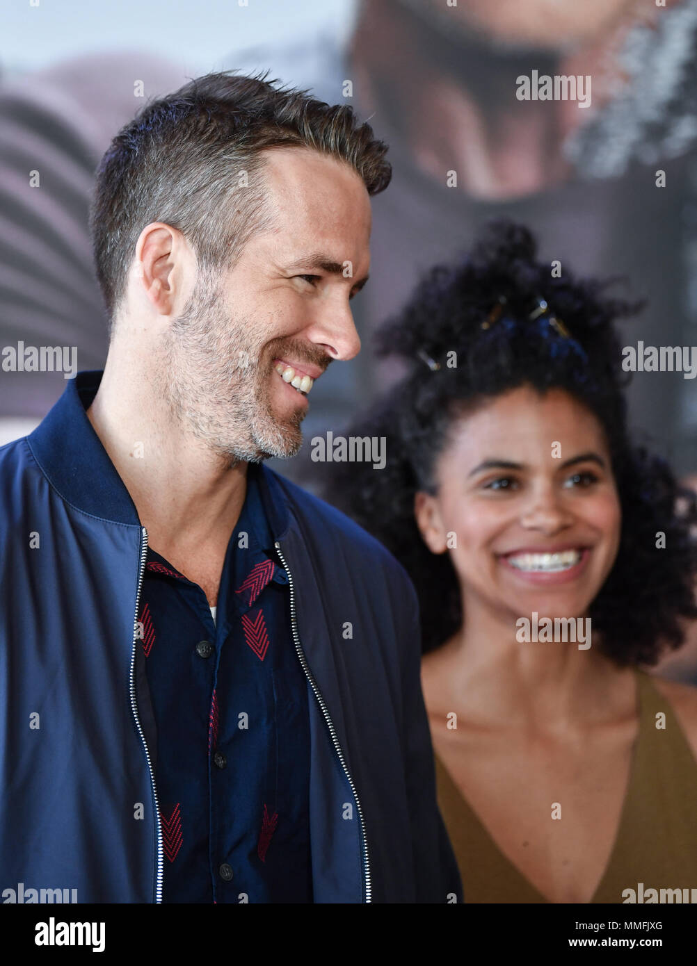 To promote their new film the actors hi-res stock photography and ...