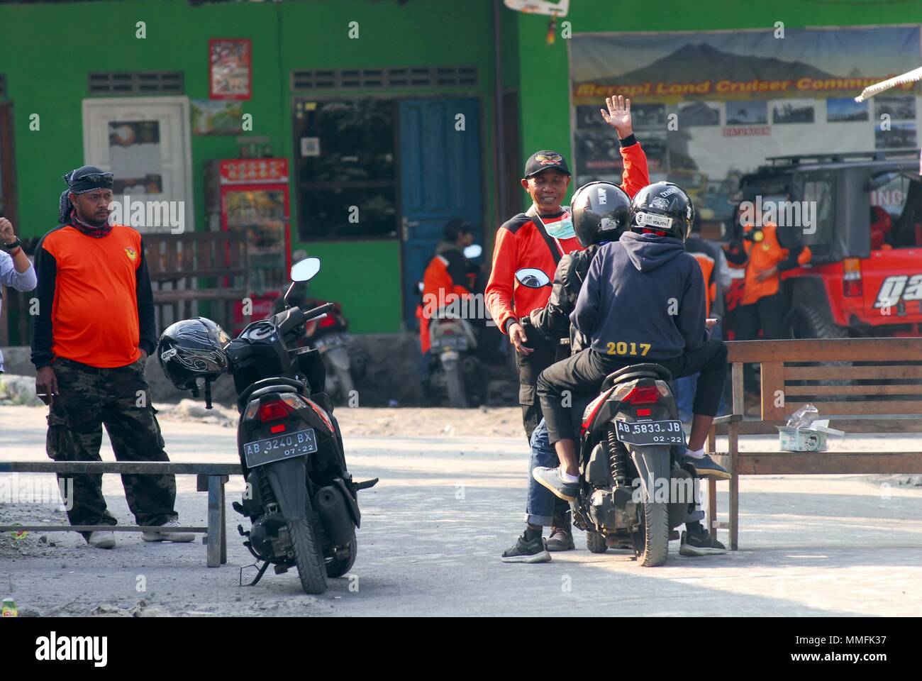 Mount merapi rescue team hi-res stock photography and images - Alamy