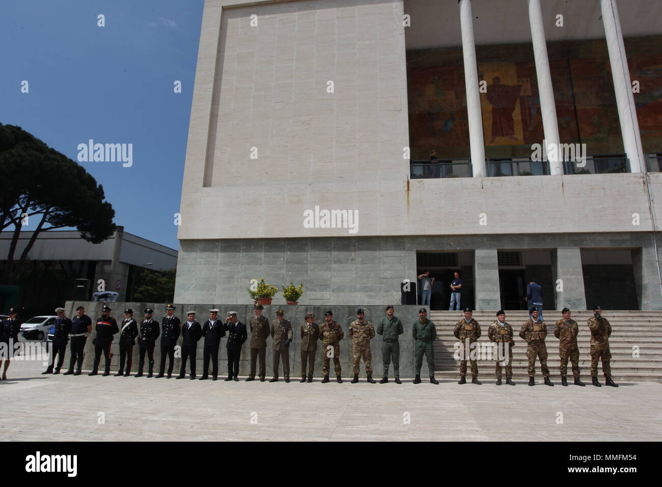 May 11, 2018 - in the picture a group of Bersaglieri of the Italian ...