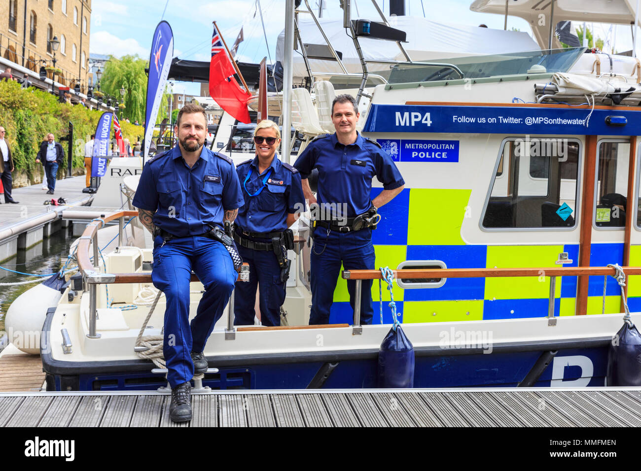 Met police marine policing unit hi-res stock photography and images - Alamy