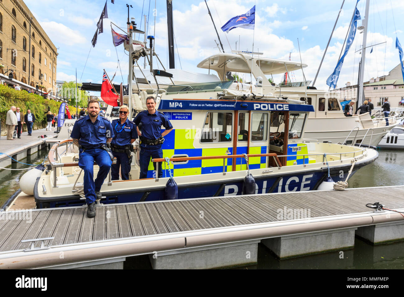Met police marine policing unit hi-res stock photography and images - Alamy