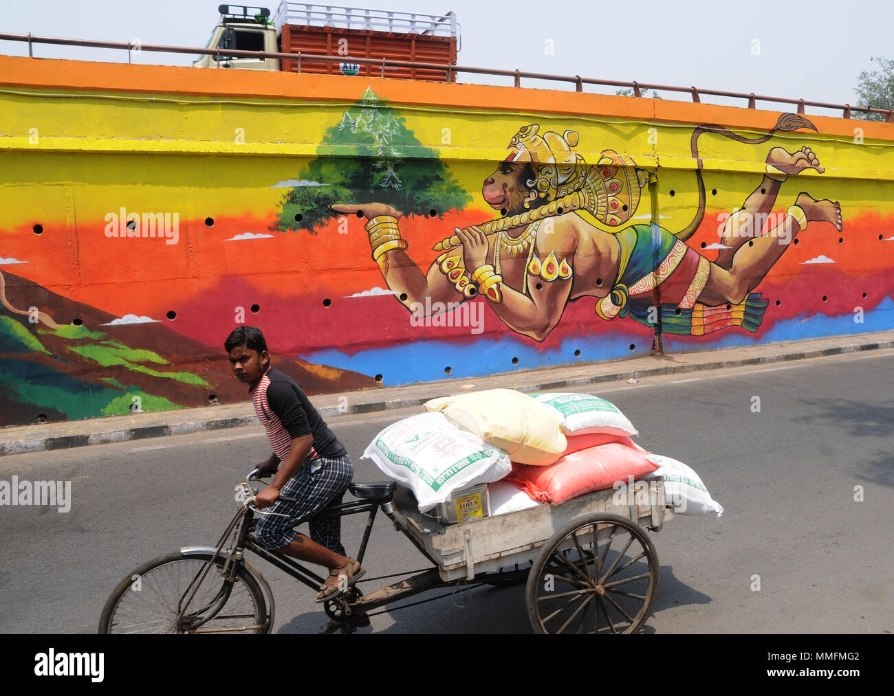 Hanuman temple new delhi india hi-res stock photography and images - Alamy
