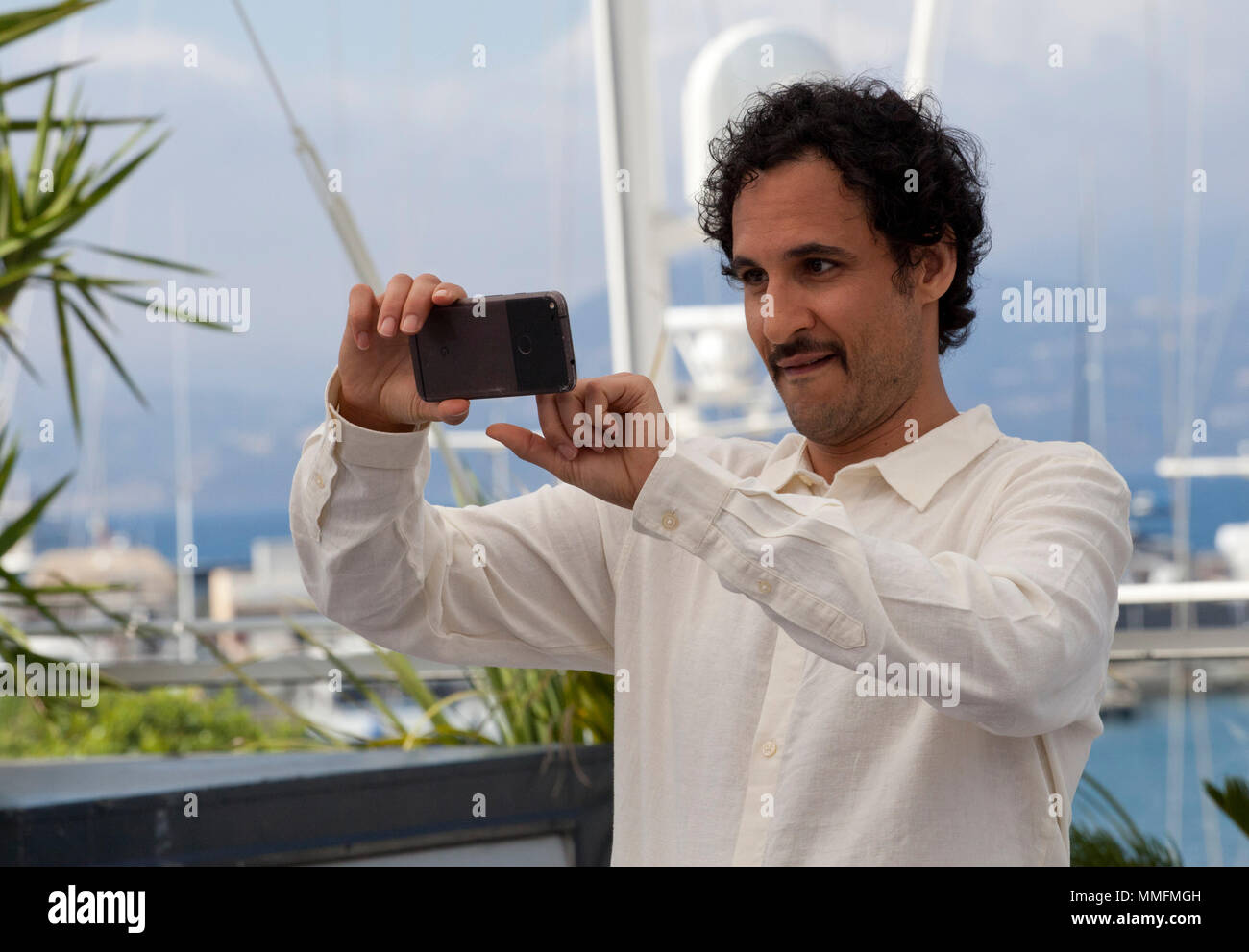 Cannes, France. 11th May 2018. Director Ali Abbasi at the Grans (Border ...