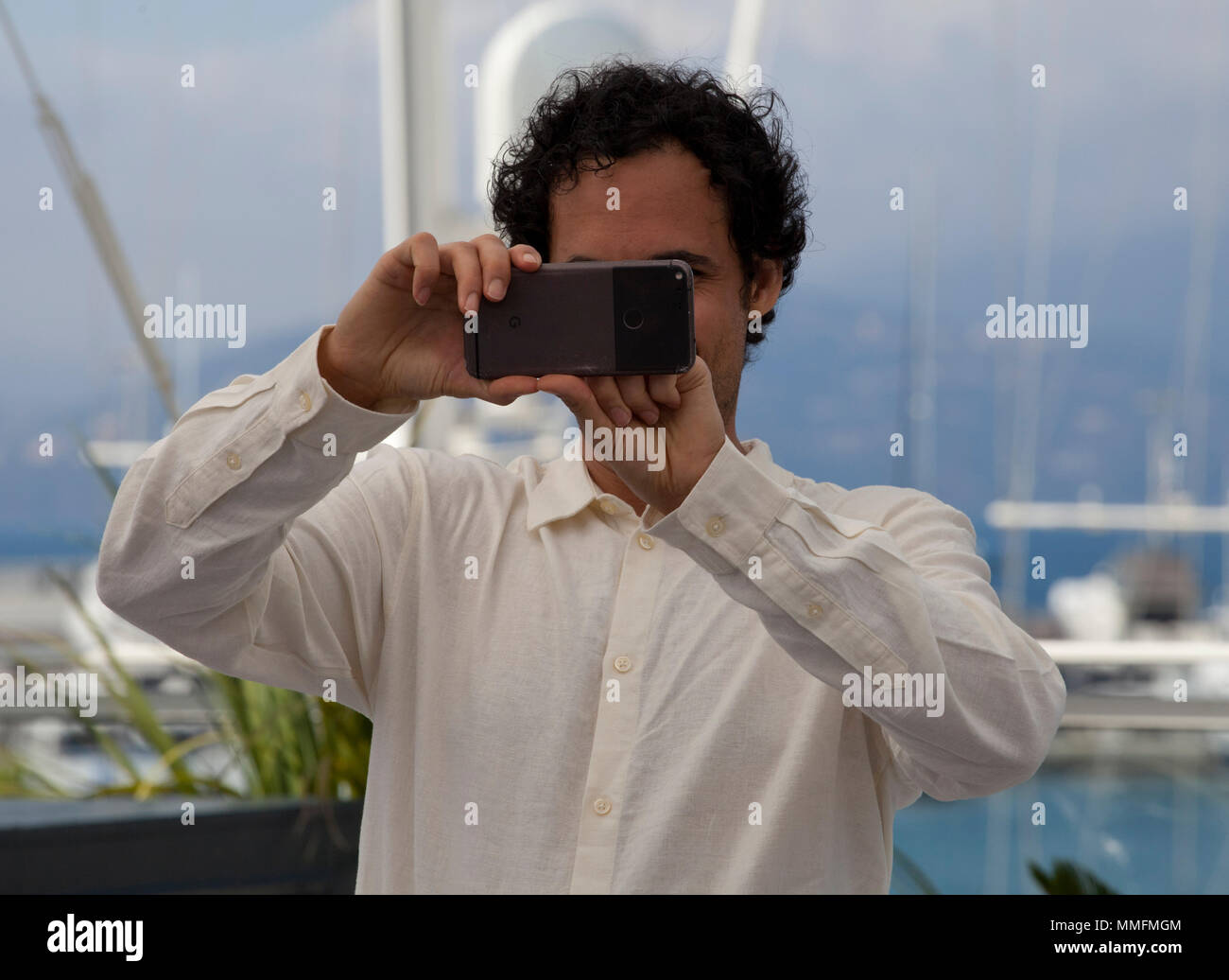 Cannes, France. 11th May 2018. Director Ali Abbasi at the Grans (Border ...