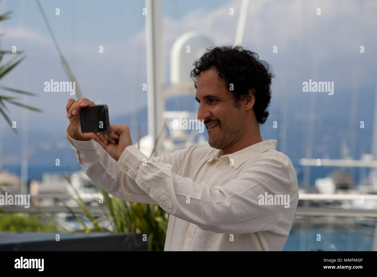 Cannes, France. 11th May 2018. Director Ali Abbasi at the Grans (Border ...
