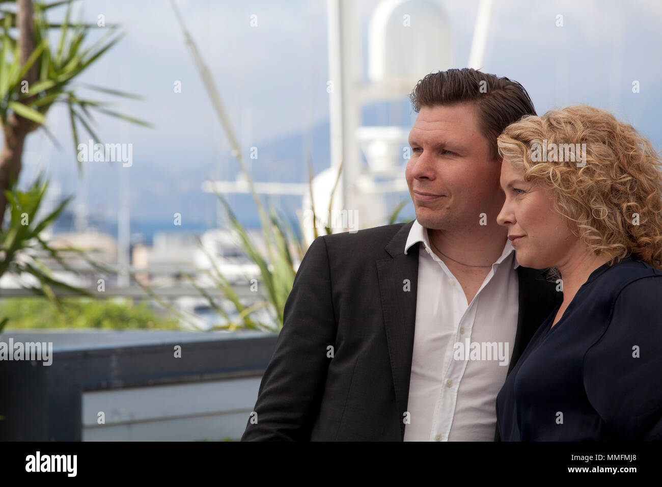 Cannes, France. 11th May 2018. Eero Milonoff and Eva Melander at the ...